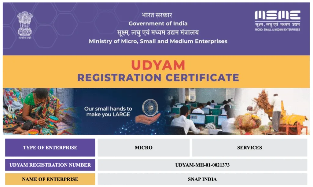 About Us – Snap India